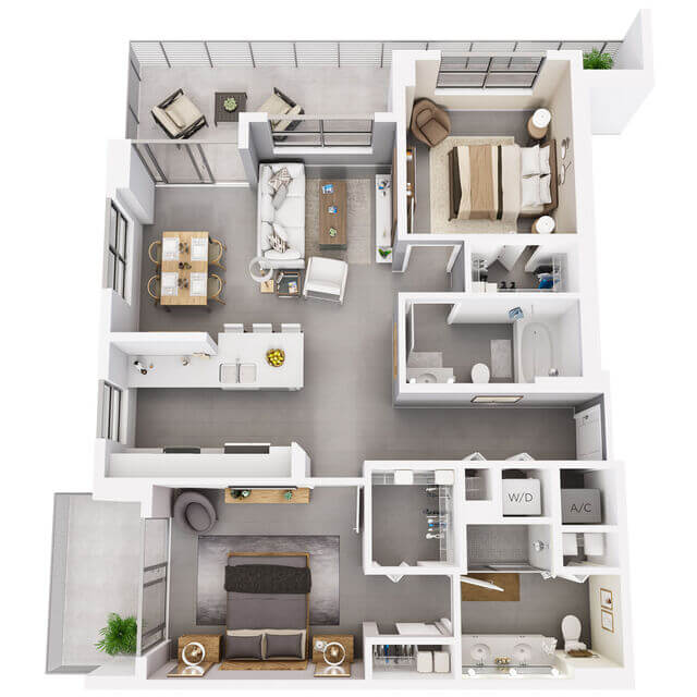 Floor Plans - CIRC Hollywood Residences