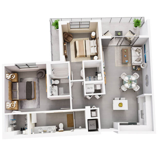 Floor Plans - CIRC Hollywood Residences